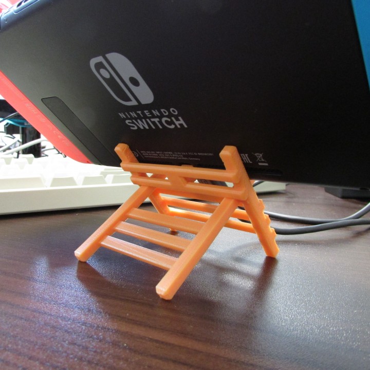 3D Printable Nintendo Switch "Gaming+Charging" Foldable Stand (suits ...