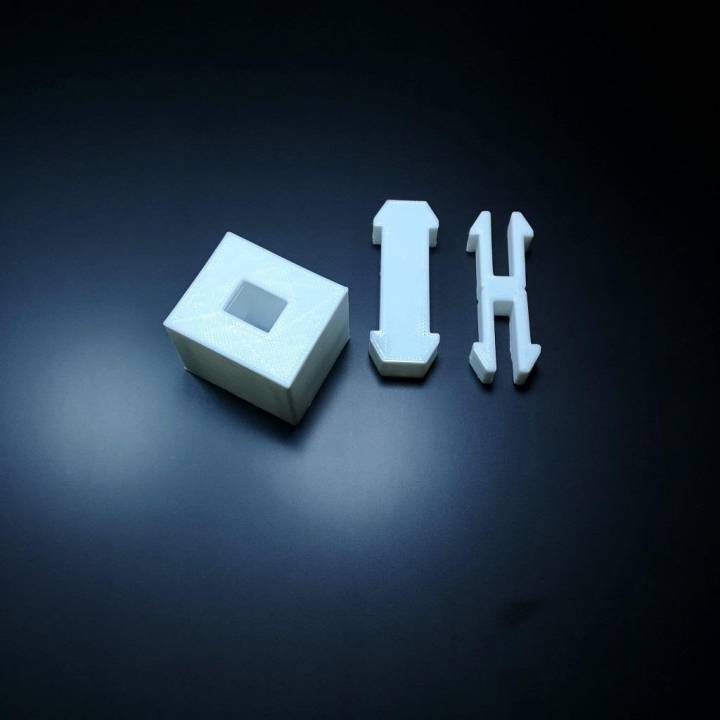 3D Printable Clip - Joint - Mechanical Union by tincho