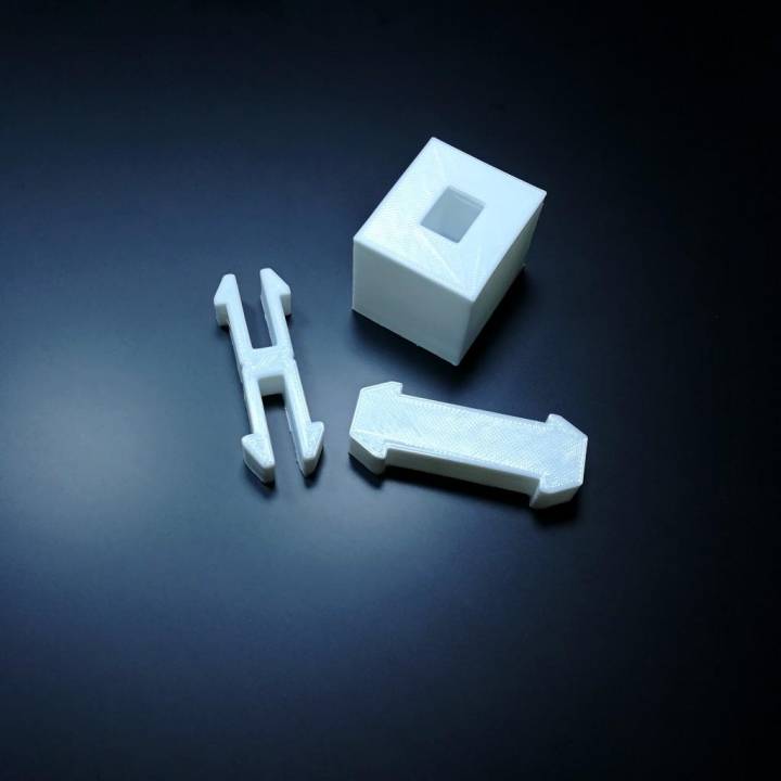 3D Printable Clip - Joint - Mechanical Union by tincho