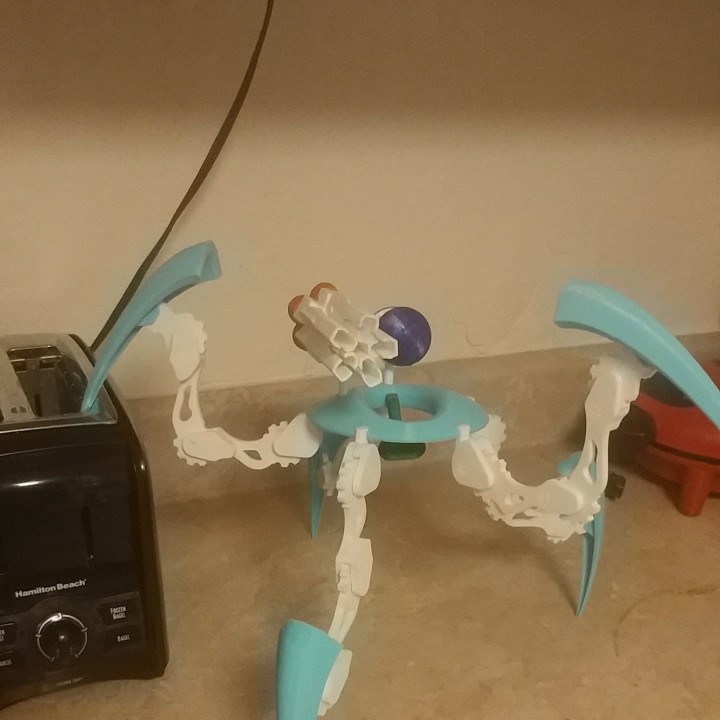 3D Print of Robot D by OmegaSteve