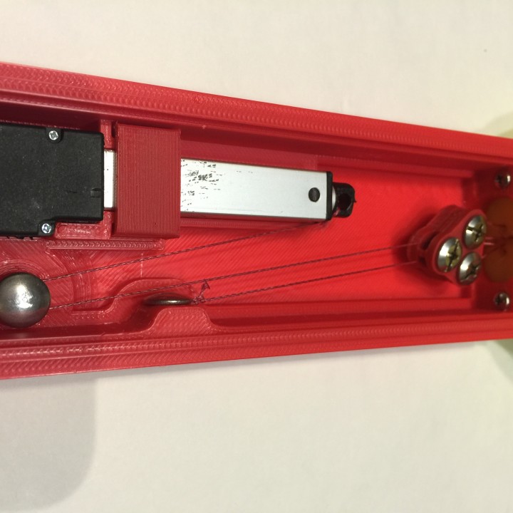 3D Printable Arduino driven Hand Actuator by Jose Santos Lizcano