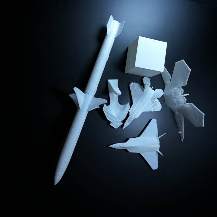 3D Printable f22 by danny li