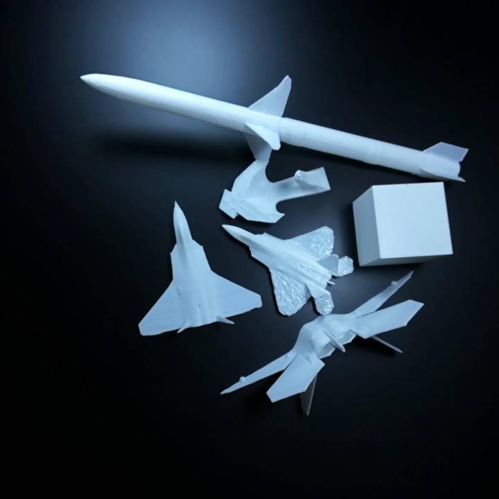 3D Printable f22 by danny li