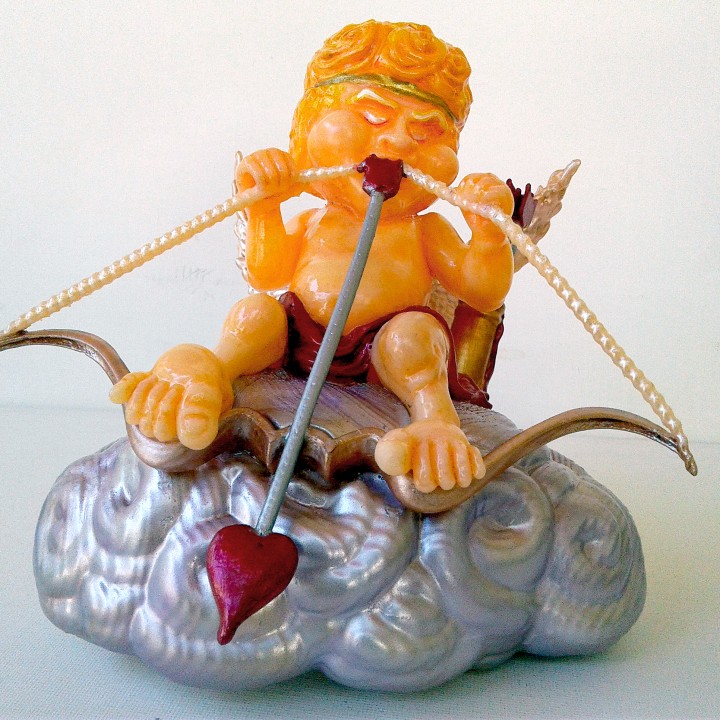 3D Printable Cupid - Target Practice by Richard Hanson