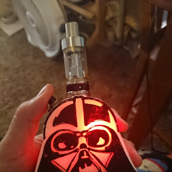 3D Printable Darth Vader Vape by Brandon Jacobo