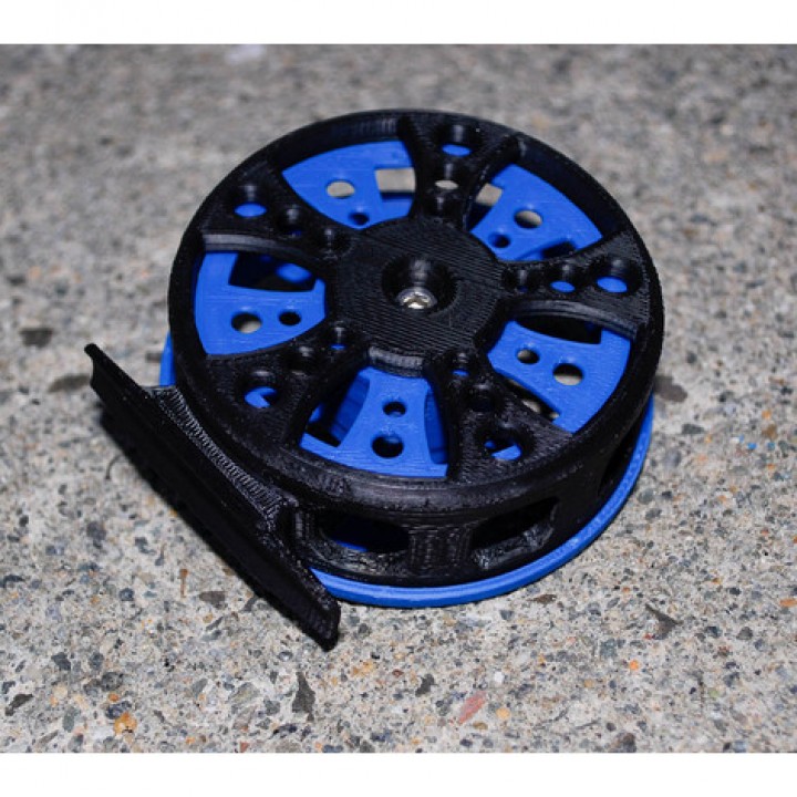 3D Printable Fly Fishing Reel by Steve Thone