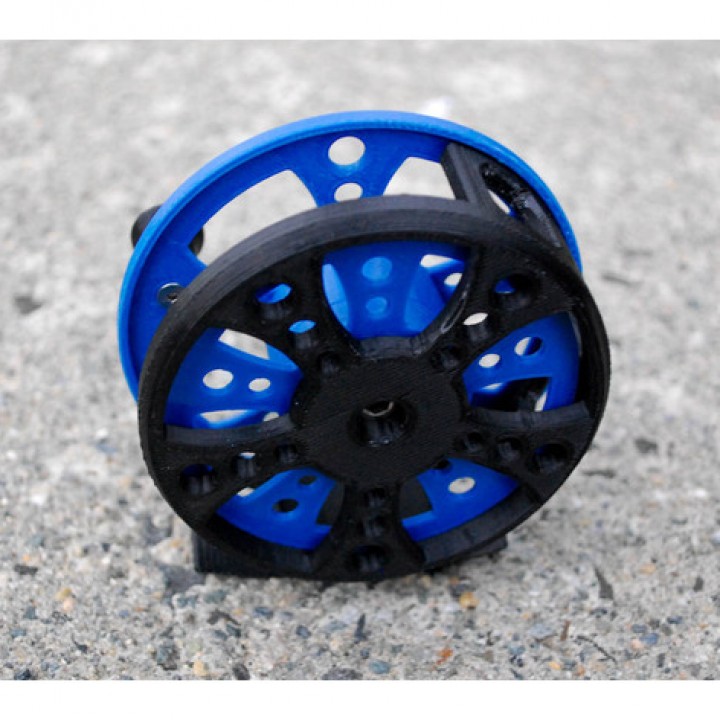 3D Printable Fly Fishing Reel by Steve Thone