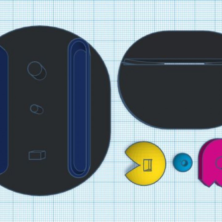 3D Printable PAC-MAN by Emiliano Doval