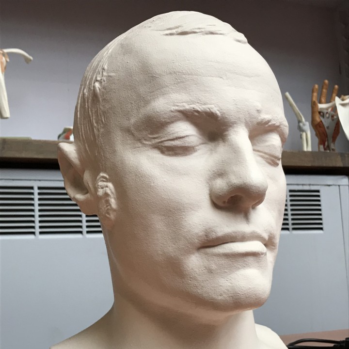 3D Printable Johann Gasper Spurzheim by Anatomical Museum