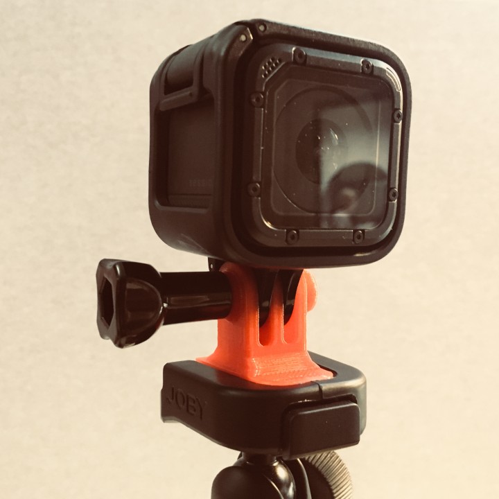 3D Printable Gorillapod GoPro Mount by David Klem