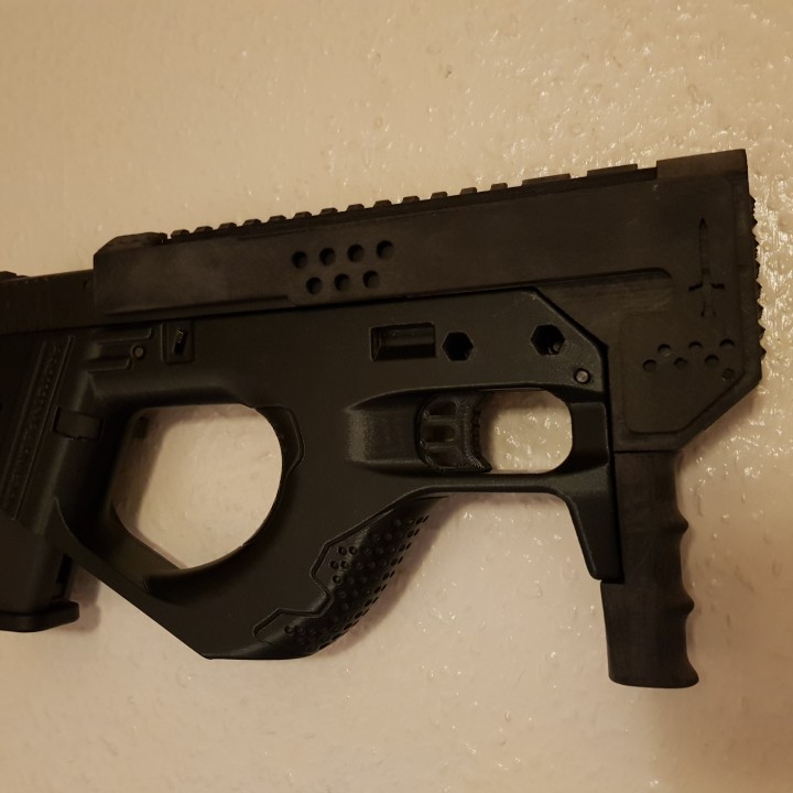 3D Printable Gladius kit for the SRU PDW Glock kit (airsoft) by Robert ...