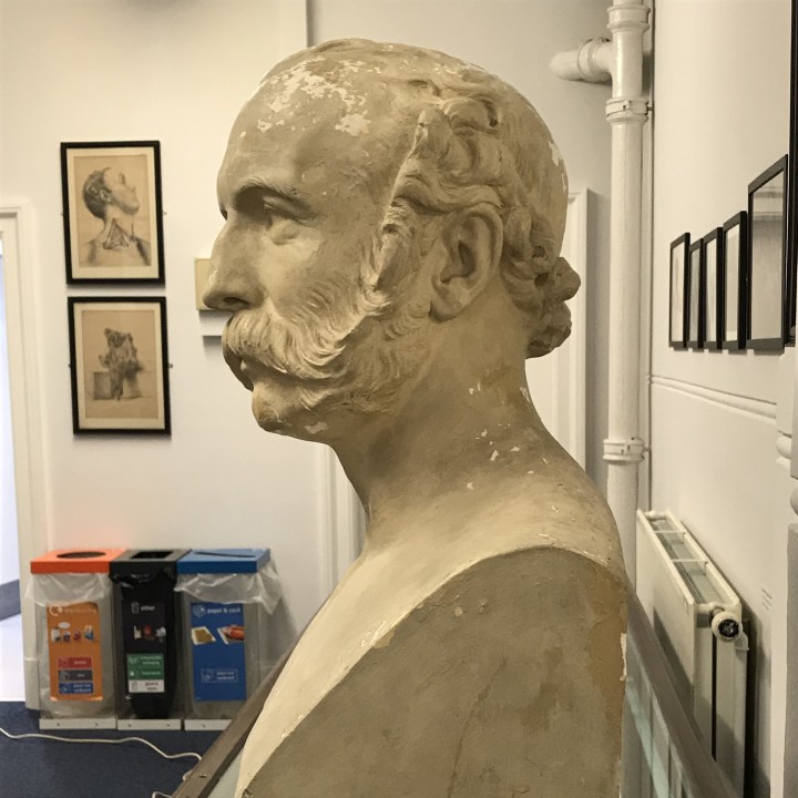 3D Printable Dr John Rae by Anatomical Museum