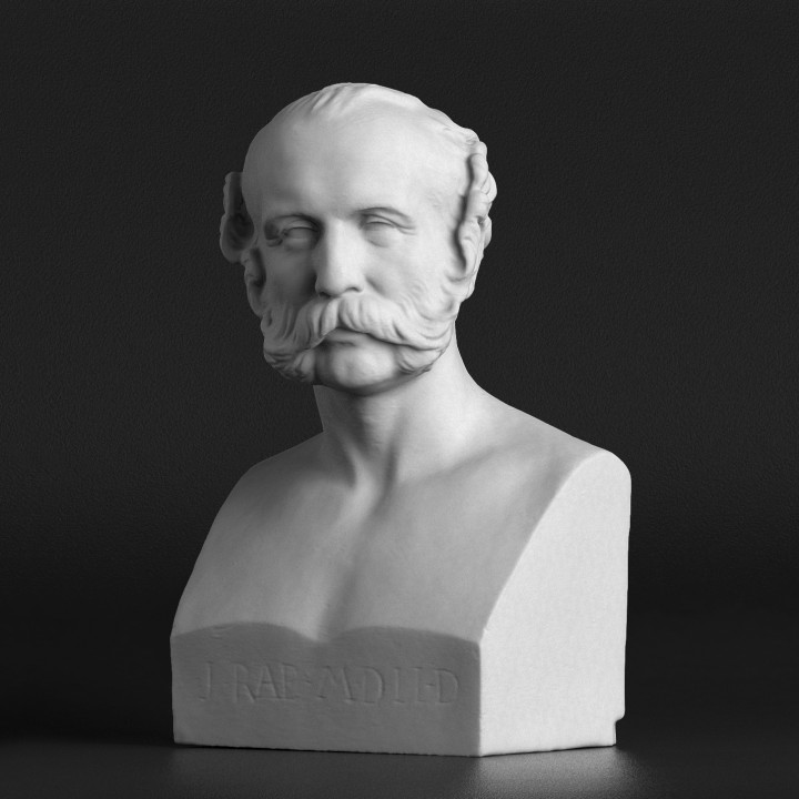 3D Printable Dr John Rae by Anatomical Museum