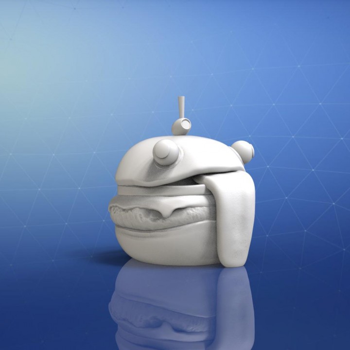 3D Printable Durr Burger - Fortnite by Fotis Mint Studios