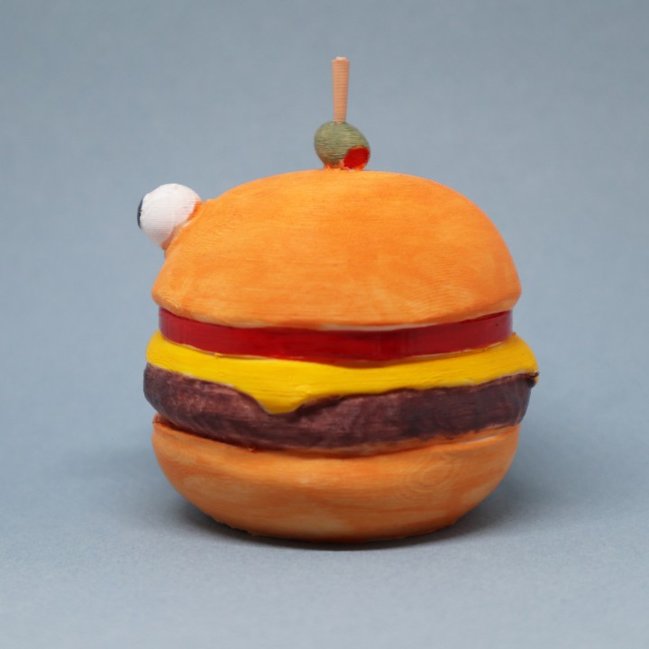 3D Printable Durr Burger - Fortnite by Fotis Mint Studios