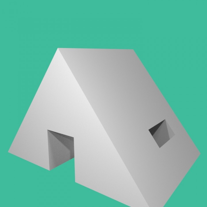 3D Printable Tent by Paul S Cumber