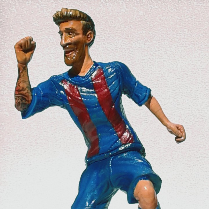 3D Printable Soccer Player by Richard Hanson