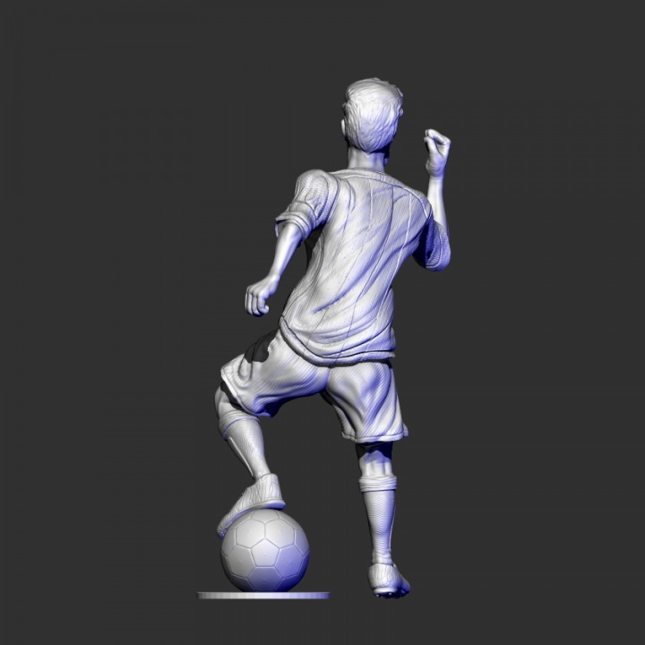 3D Printable Soccer Player by Richard Hanson
