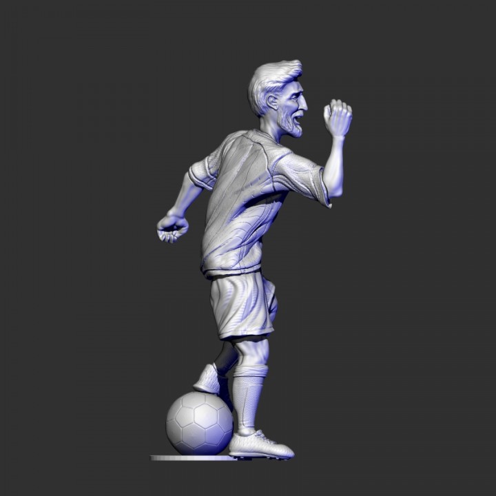 3D Printable Soccer Player by Richard Hanson