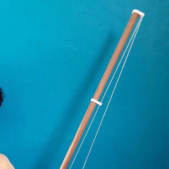 3D Printable 3D Printed Fishing Pole by Erold de Haseth