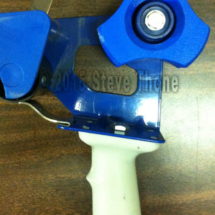3D Printable Locking Tape Dispenser Spool (Tape Gun Replacement Spool ...