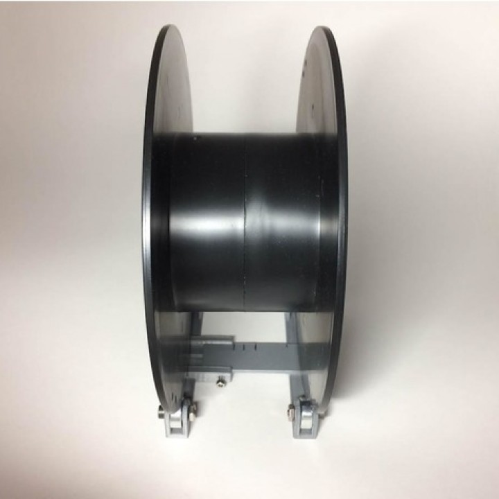 3D Printable Adjustable Width Spool Roller by Steve Thone