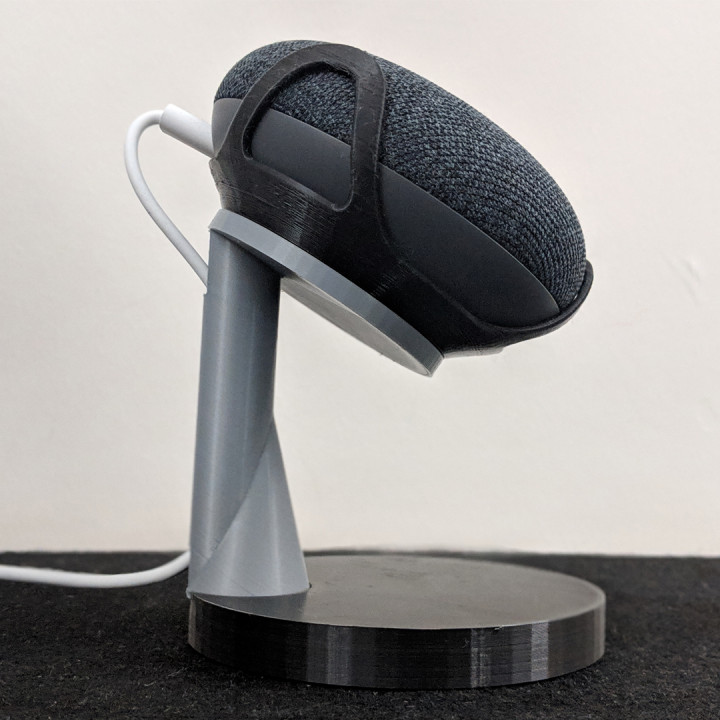 3D Printable Google Home Mini Desktop Stand by ANIL EJDER
