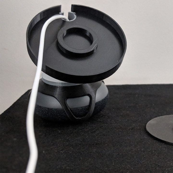 3D Printable Google Home Mini Desktop Stand by ANIL EJDER