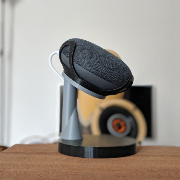 3D Printable Google Home Mini Desktop Stand by ANIL EJDER