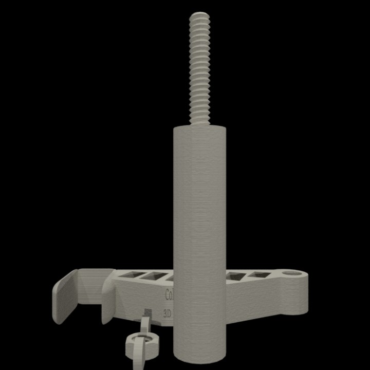 3D Printable Sliding Spool Holder by Nancy Wiechmann