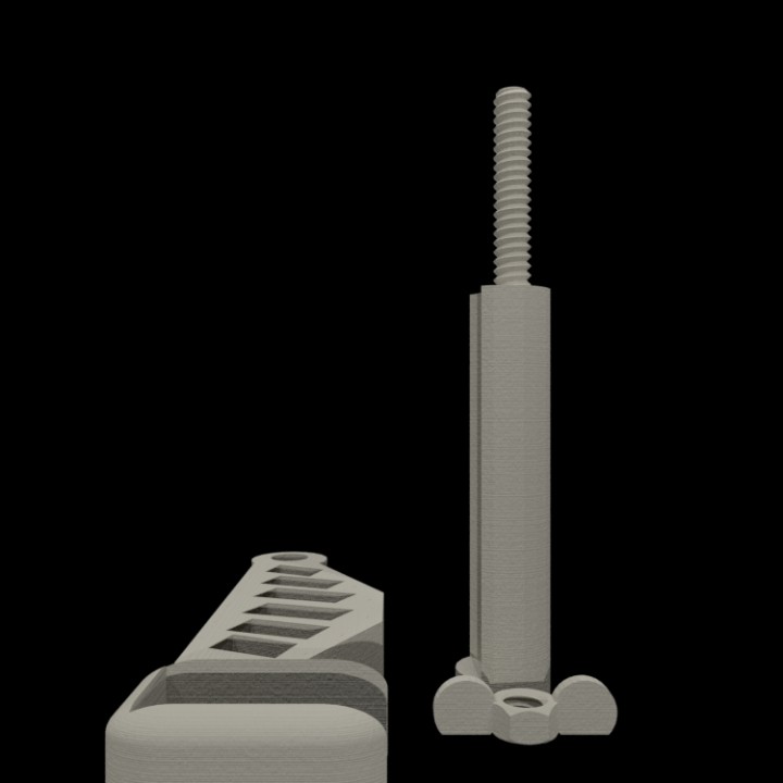 3D Printable Sliding Spool Holder by Nancy Wiechmann