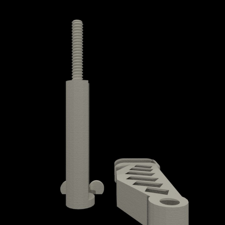 3D Printable Sliding Spool Holder by Nancy Wiechmann