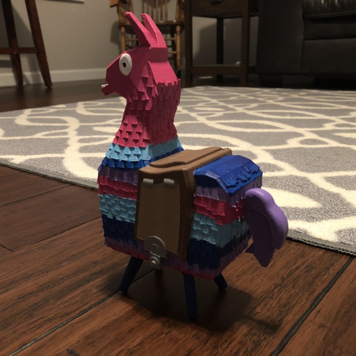 3D Printable Fortnite Llama by KiloDoubleMike