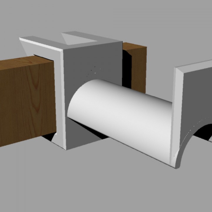 3D Printable Clip_spool_holder by Johnny Simper