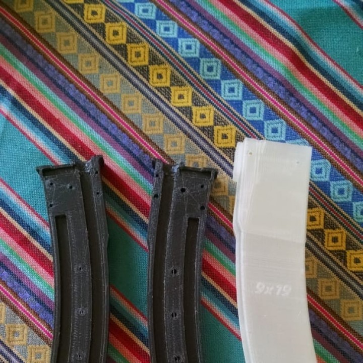 3D Printable LCT PP19-01 "Vityaz" midcap mag by Sebastian Mere