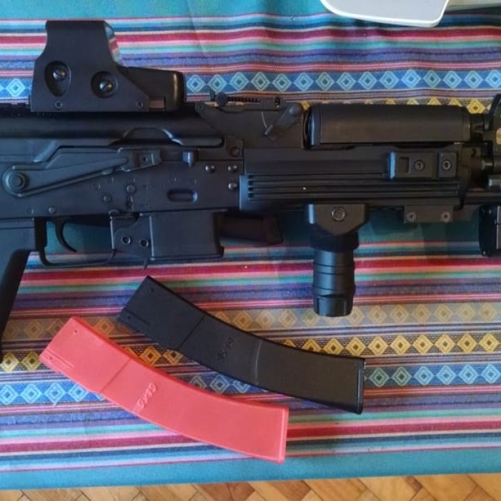 3D Printable LCT PP19-01 "Vityaz" midcap mag by Sebastian Mere