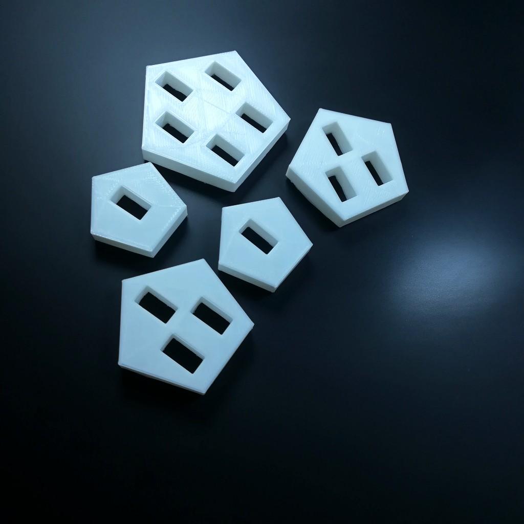 3D Printable Game Tokens by Michael Pollack