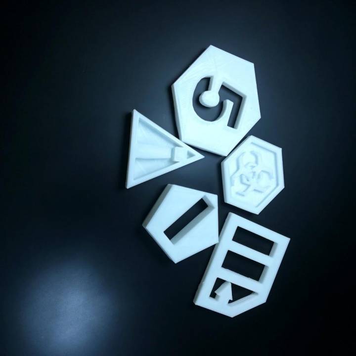 3D Printable NetRunner Tokens by Michael Pollack