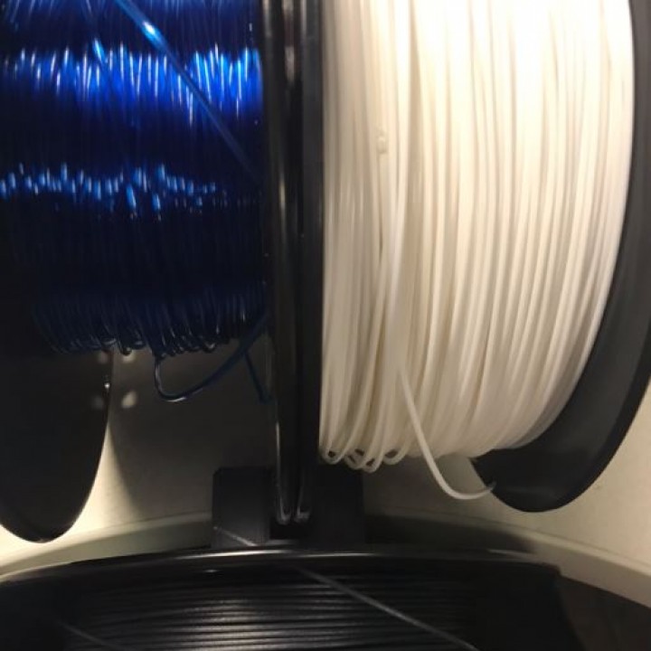3D Printable Adjustable Filament Spool Holder by Kort Lien