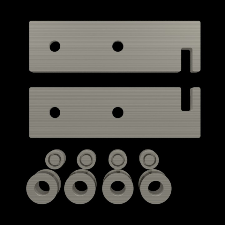 3D Printable Filament brackets by Michael Jessee