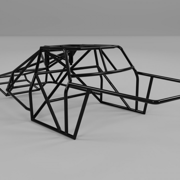 3D Printable 72 Chevy Prerunner Project Full Cage Pieces by Make It RC