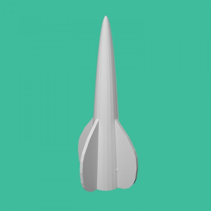 3D Printable rocket by konnarikas
