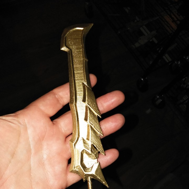3D Printable MOBILE LEGENDS ALUCARD SWORD by SHOLM JARBOE