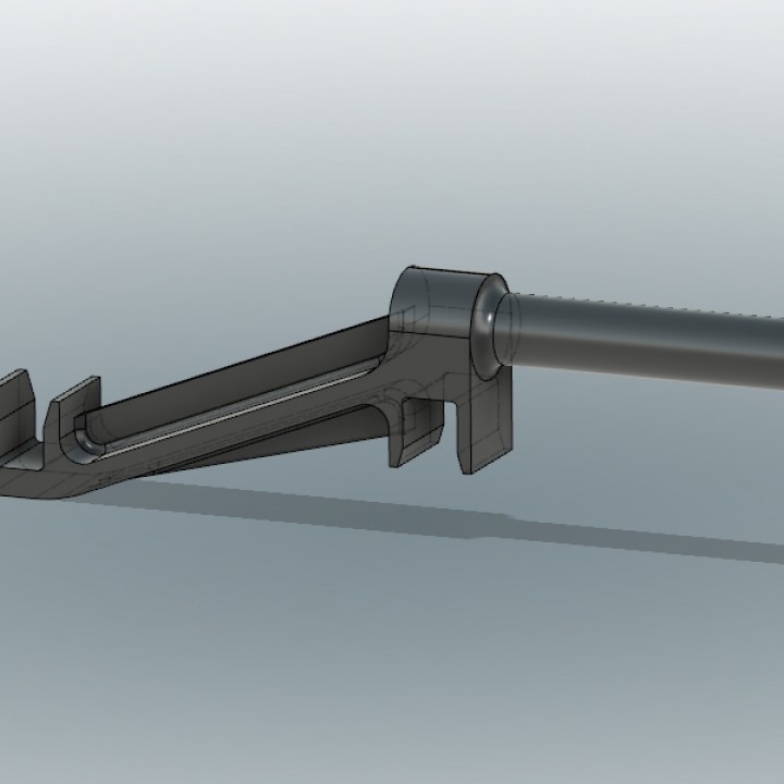3D Printable Spool_Holder_Bracket by Michael Rayburn