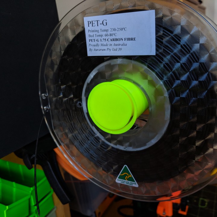 3D Printable Roller Spool Holder - Parametric by Brodie Fairhall