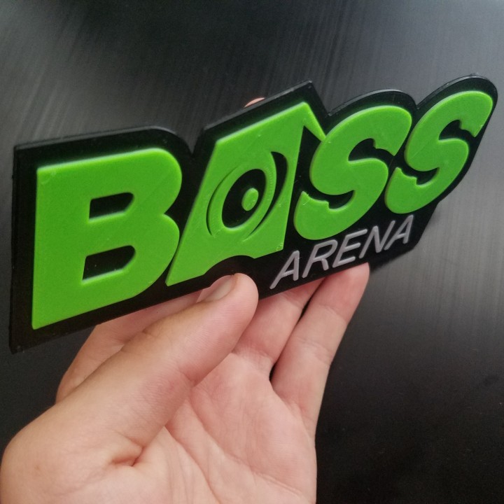 3D Printable Horizon Bass Arena Logo- Forza Horizon 3 by T-E-C