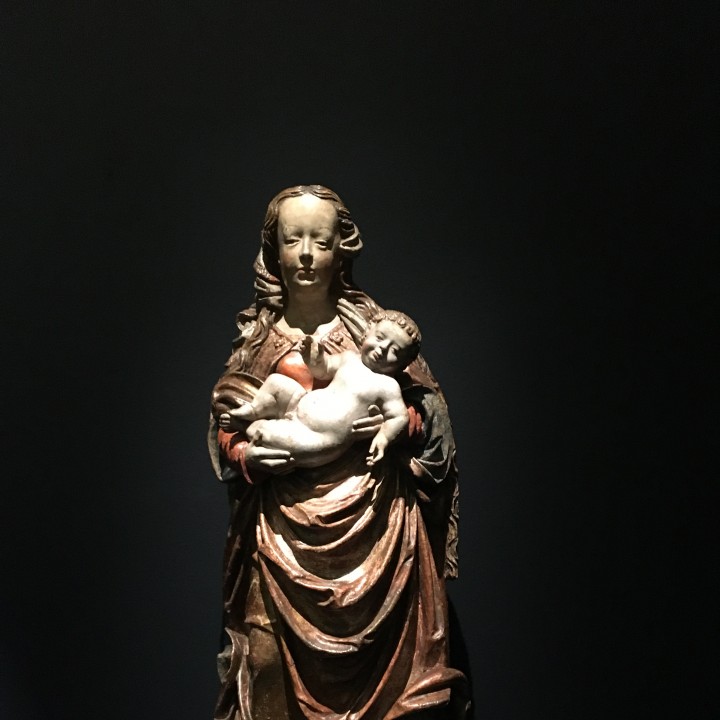 3D Printable Virgin and Child by Scan The World