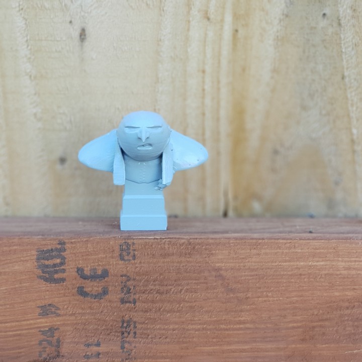 3D Printable Gru from Despicable Me by Saxon Fullwood