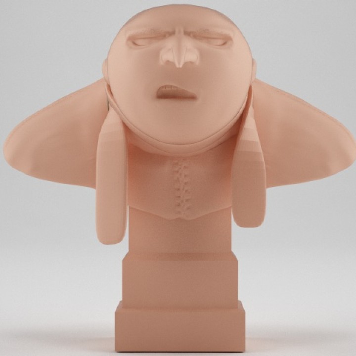 3D Printable Gru from Despicable Me by Saxon Fullwood