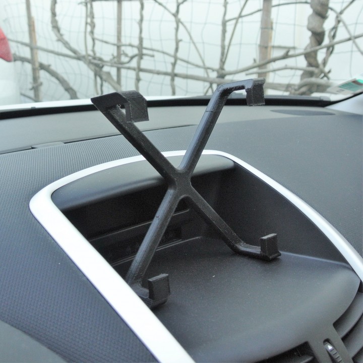 3D Printable GPS rear-view mirror support by Corentin Paquet